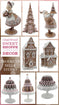 December Diamonds Gingerbread Tiered Cake: Festive Gingerbread Decor ...