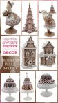 December Diamonds Gingerbread Tiered Cake: Festive Gingerbread Decor ...
